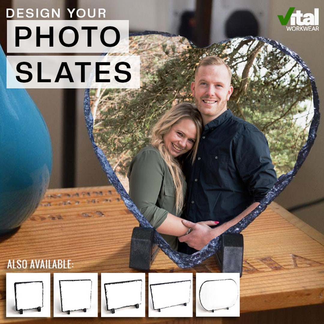 Personalized Photo Slates 19cm X 19cm - Etsy