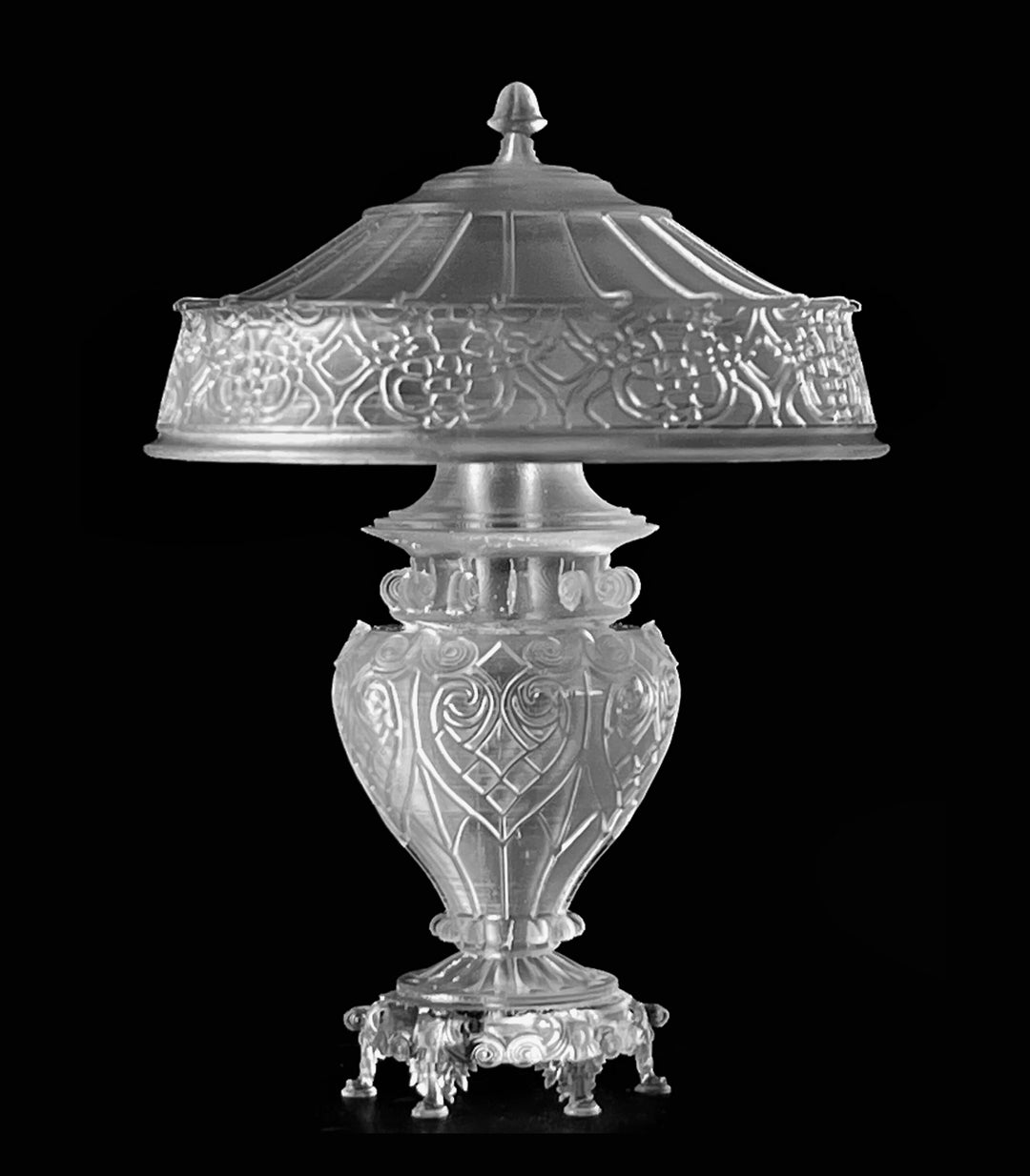 1:12 Dollhouse Tiffany Table Lamp Kit, DIY Miniature Light - Etsy