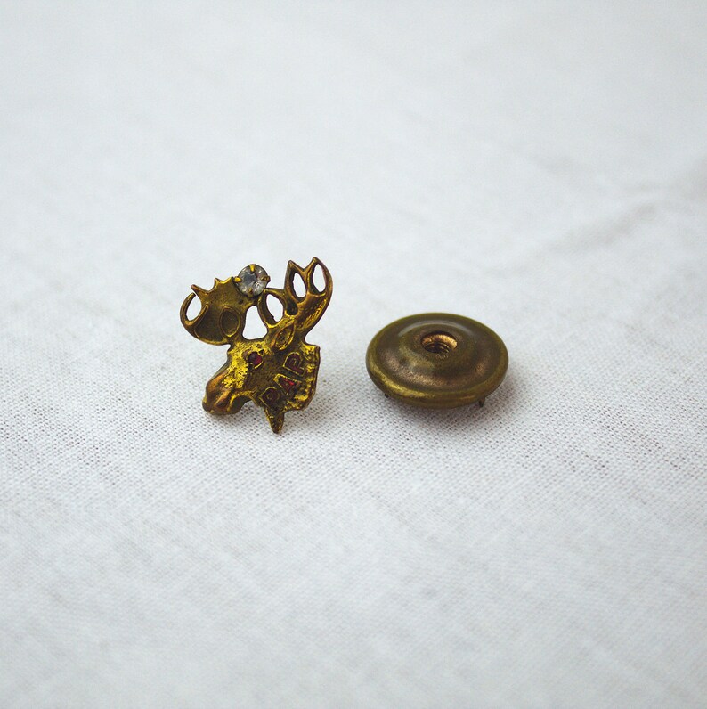 Antique PAP LOOM Pin With Rhinestones Marked Patented 6-22-09 - Etsy