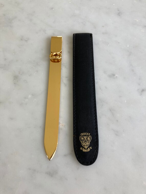 Vintage Gucci Bookmark - Gem
