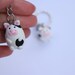 ONE Polymer Clay Cow Keychain Cow Lover Gift Animal Lover - Etsy UK