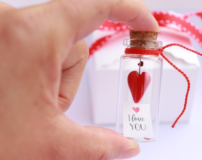 Message in a Bottle, I Love You Gift, Gifts for Him, Gifts for Her ...