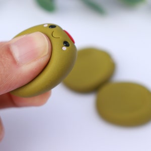 Worry Stone, Sudden Thumb Buddy, Anxiety Relief, Polymer Clay Pocket ...