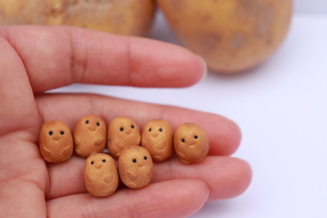 Pet Potato Friend, Polymer Clay, Miniature Spud, Best Spuds, Best ...
