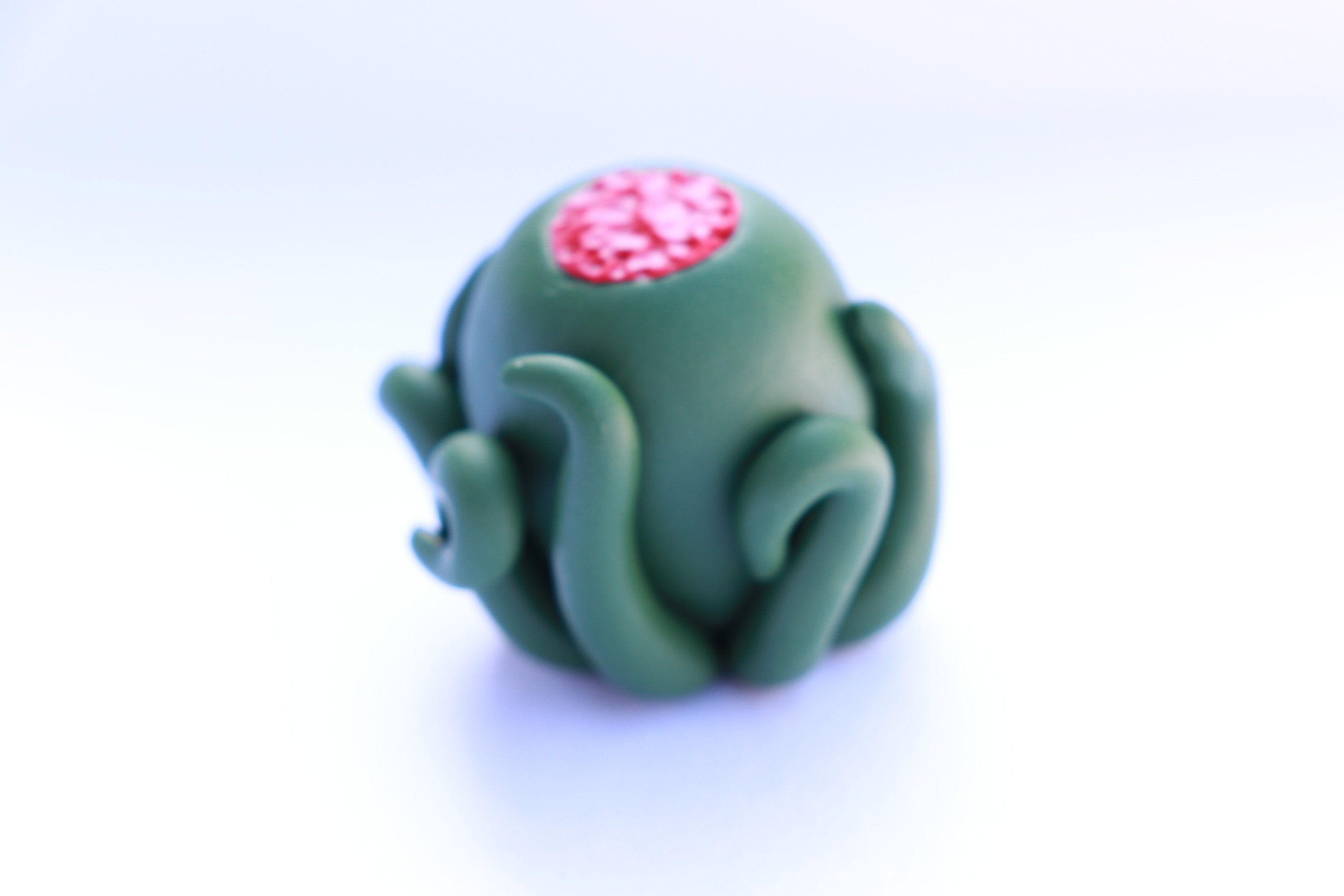 Octopus Cake Topper Polymer Clay Octopus Ornament Olive - Etsy UK