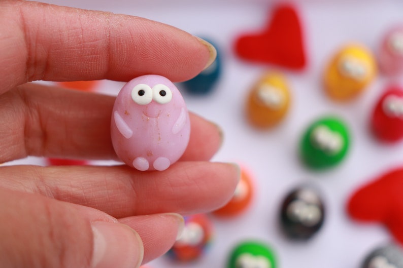 Blobby Friends Pocket Hug Letterbox Gift Polymer Clay - Etsy