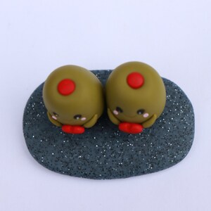 Olive You Polymer Clay Kawaii Olives Anniversary Gift Olive - Etsy