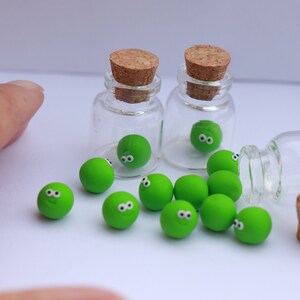 Pet Pea, Pea Happy, Polymer Clay Ornament, Funny Gift, Gift for Brother ...
