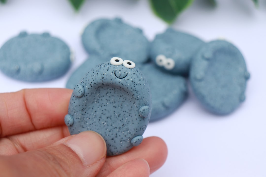 Worry Stone, Sudden Thumb Buddy, Anxiety Relief, Polymer Clay Pocket ...