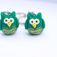 Owl Keychain - Etsy