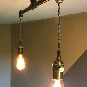 Industrial Pendant Lighting: 1/2" Oil-rubbed Bronze Pipe Ceiling ...