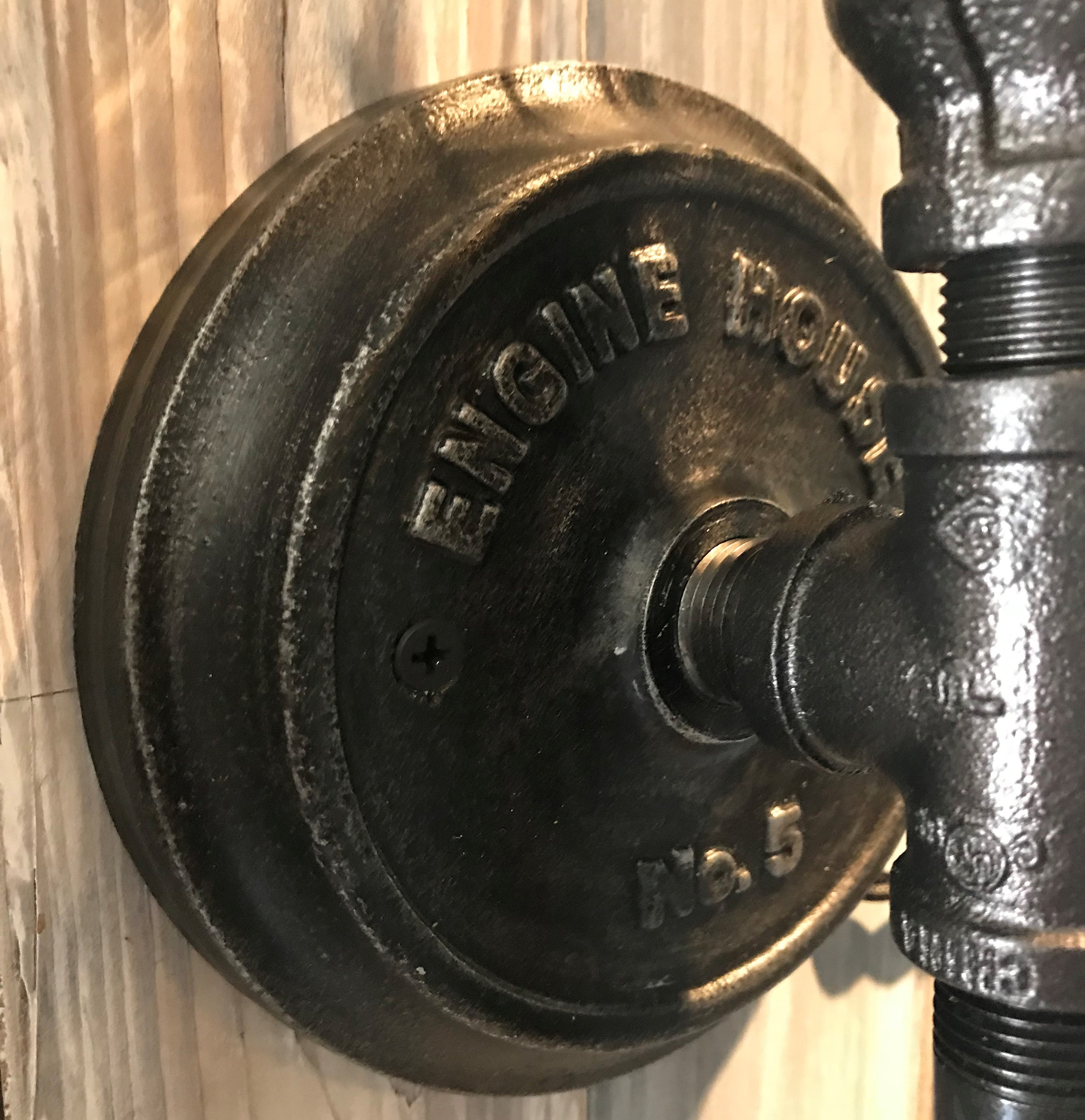 Industrial Wall Lighting: Engine House No. 5 Wall Sconce W/ | Etsy