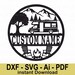 Camper Dxf, Ready for Laser Cut Template, Glowforce or Cricut File ...