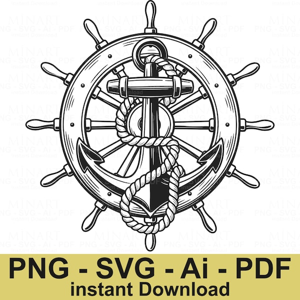 Anchor and Helm - Etsy