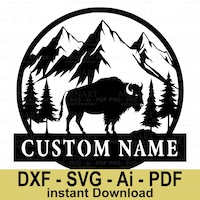 Bison Head SVG, Bison Png, Bison Bundle, Cut File Bison for Cricut ...