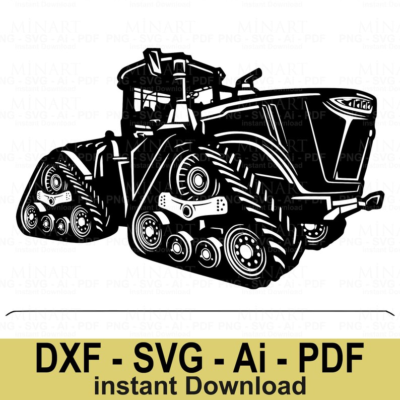Tractor SVG File, Farm Vehicle Clipart (digital Download) - Etsy Canada