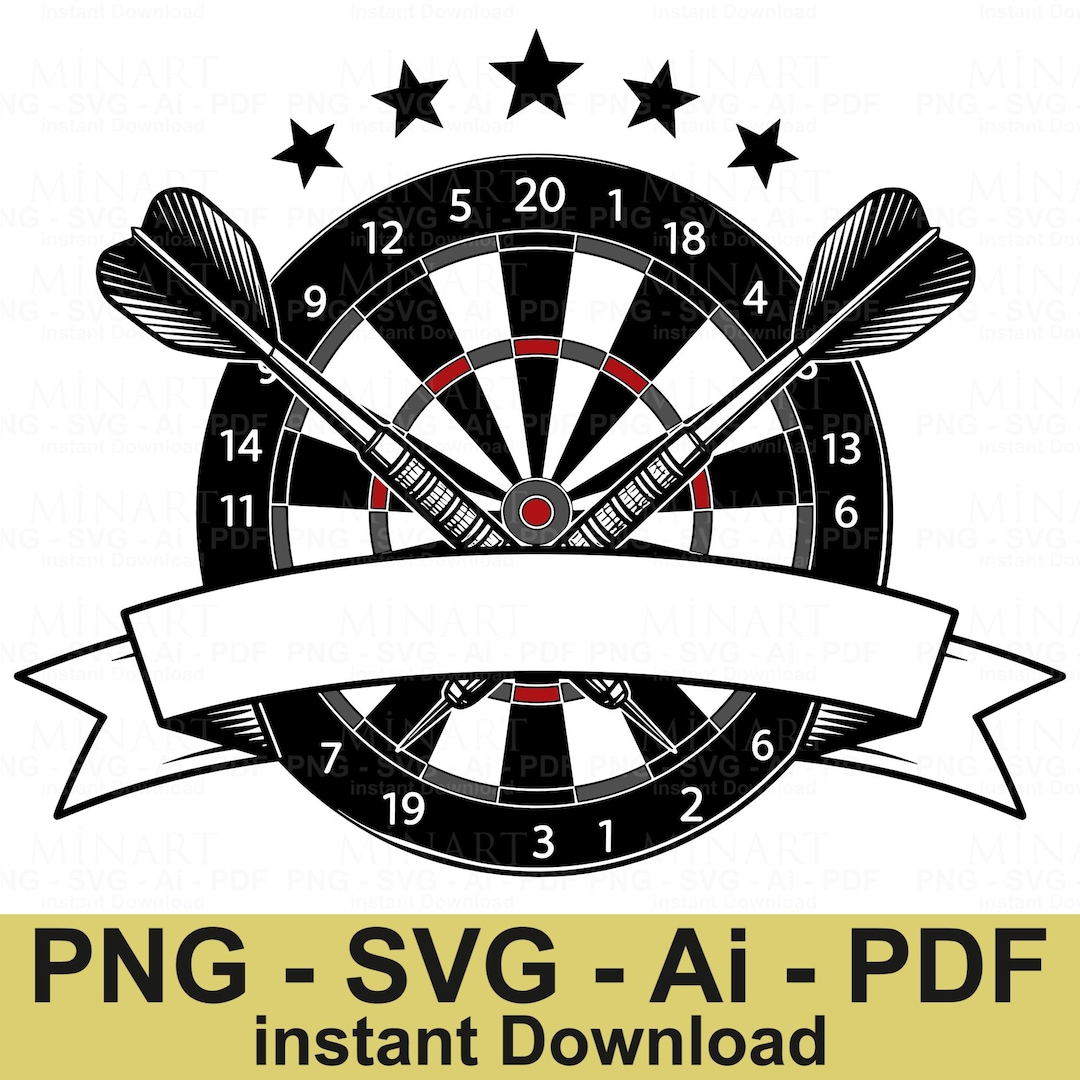 Darts Svg Png , Dart Game Svg , Dartboard Svg , Dart Svg , Darts ...