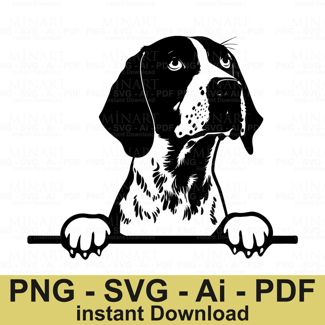 Beagle Dog Svg Png Dxf Pdf Digital Download, Puppy Pet Lover Clipart ...