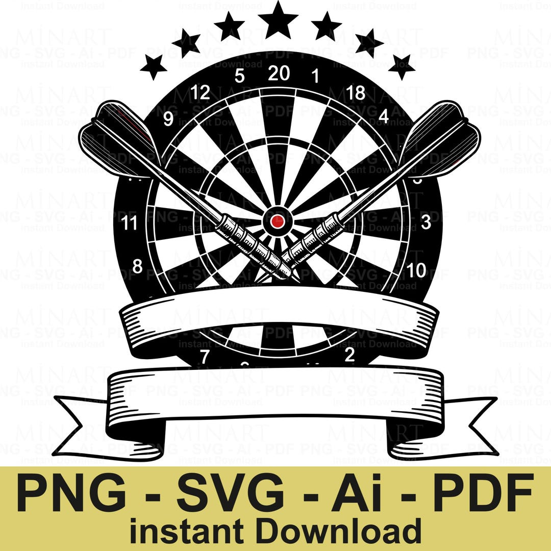 Darts Svg Png , Dart Game Svg , Dartboard Svg , Dart Svg , Darts ...