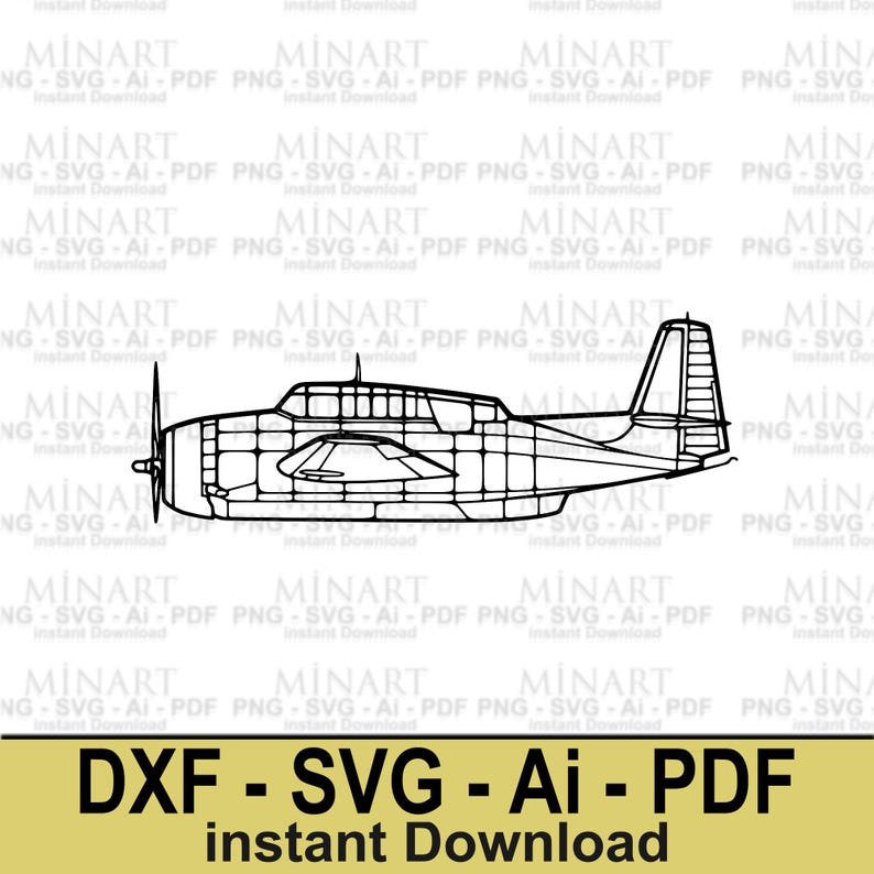 Vintage Airplane Laser Cut File, Aviation Art (digital Download) - Etsy