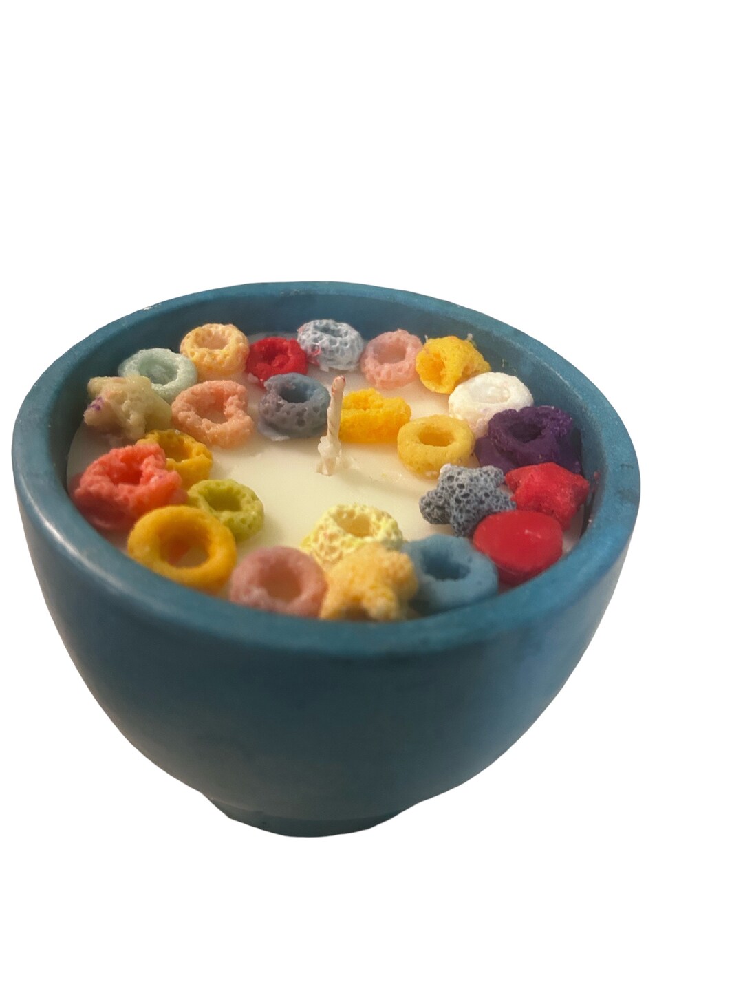 8 Oz. Fruit Loop Cereal Concret Candle Vessels - Etsy