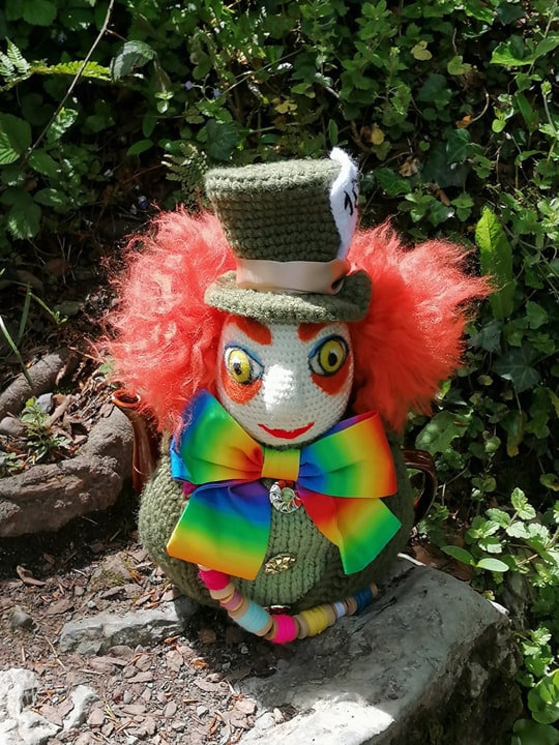 Mad Hatter Teapot Cozy Mad Hatter tea party Alice in | Etsy