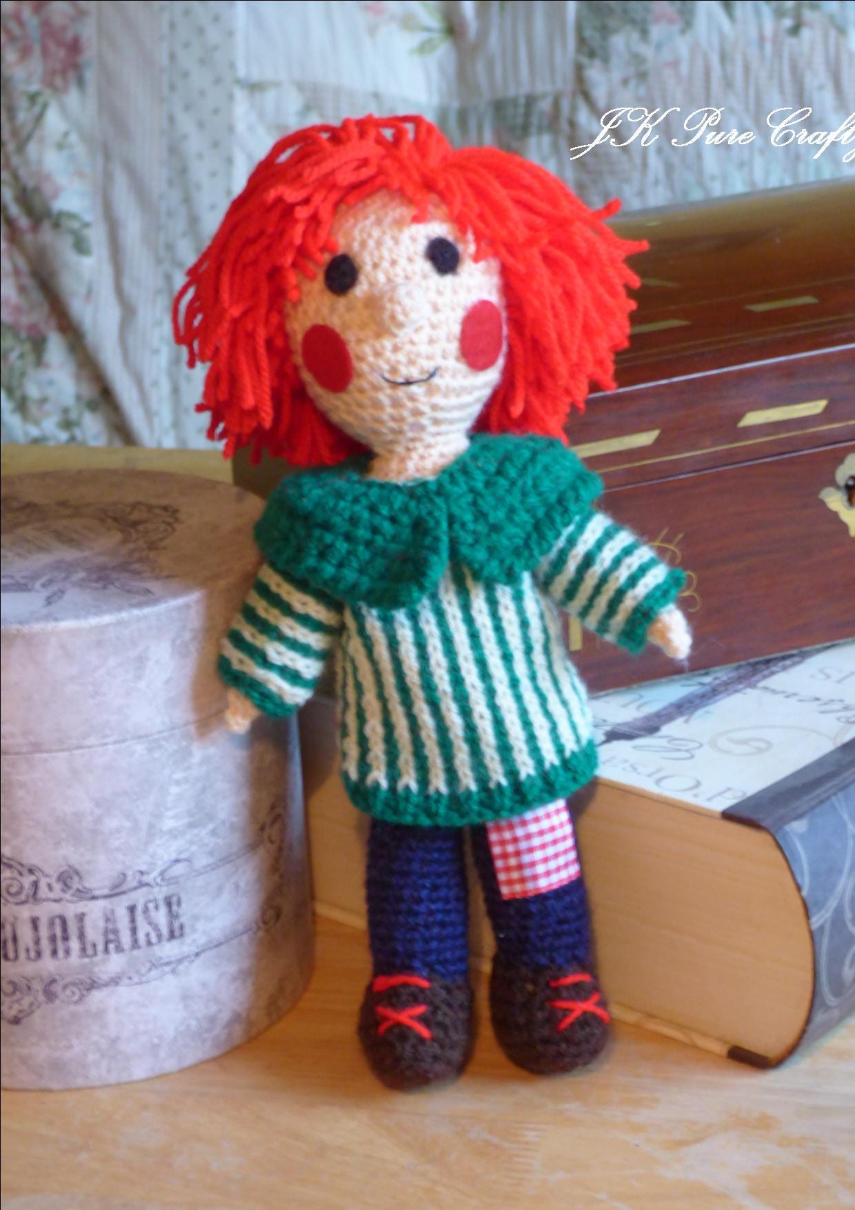 Bosco Doll / Nostalgic Bosco Doll / Crochet Doll / Handmade | Etsy