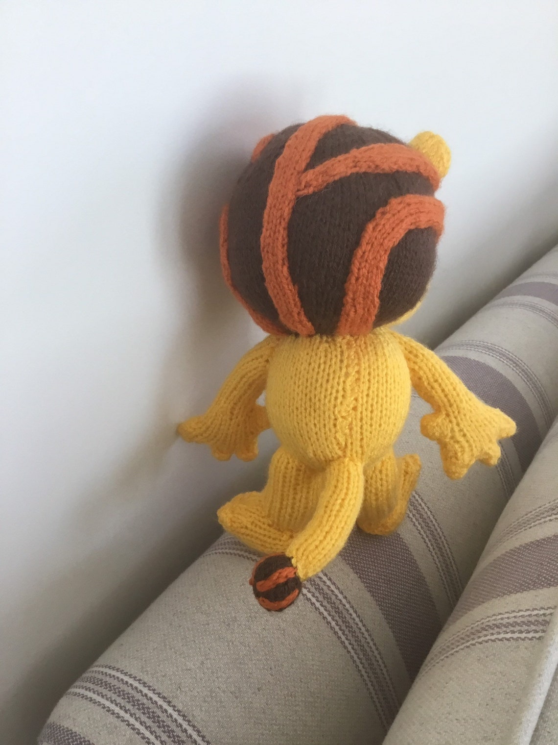 Hand Knitted Raa Raa the Noisy Lion Soft Toy/plushie - Etsy