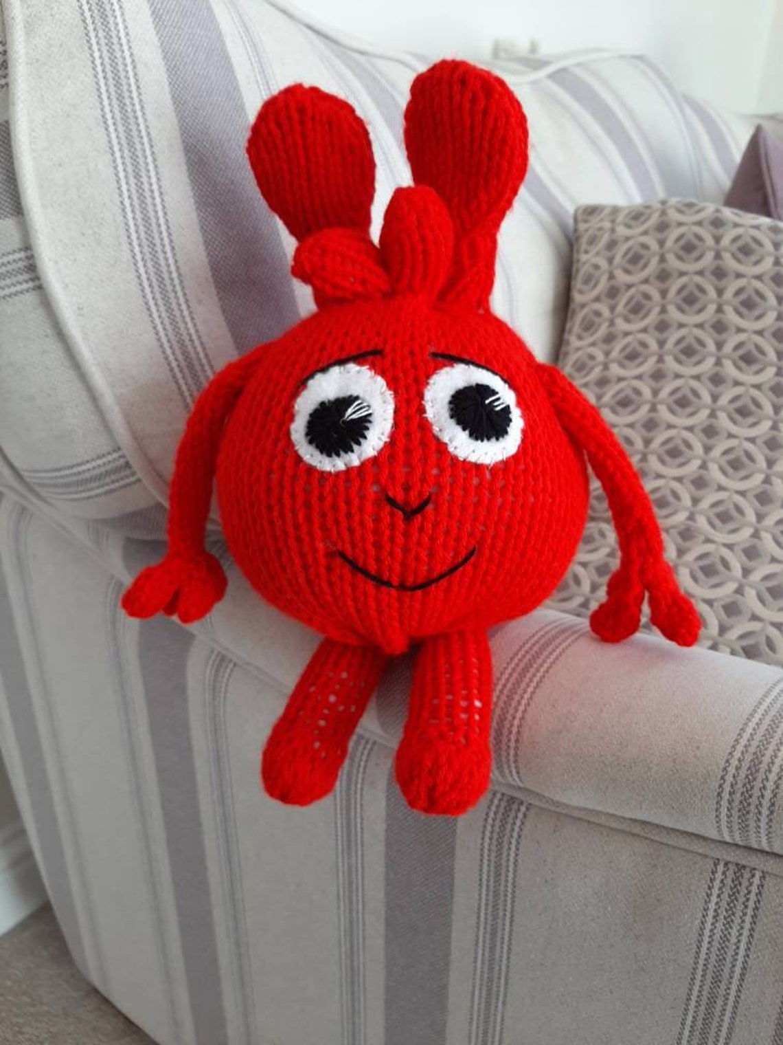My Magic Pet Morphle Inspired Morphle Plush Hand Knitted Soft - Etsy