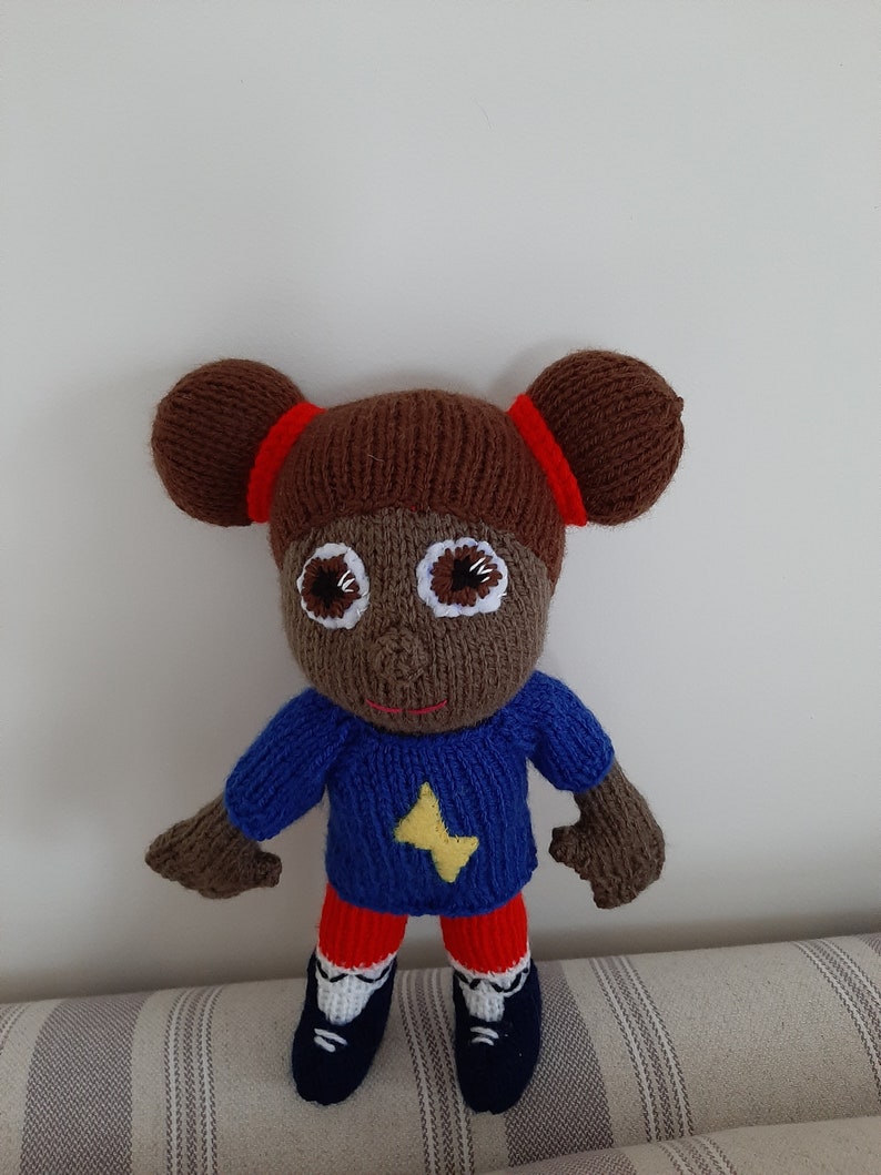 Hand Knitted Yakka Dee Inspired Plush Doll - 12 Inch - Etsy Singapore