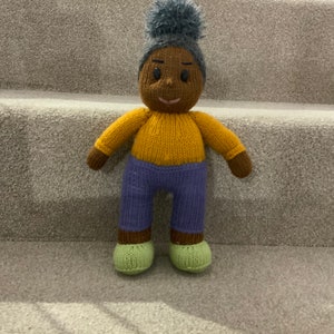 Jojo and Grangran Inspired, Gran Gran Plush, Hand Knitted Soft Toy - Etsy