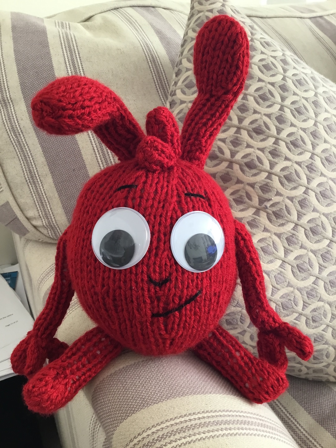 My Magic Pet Morphle Inspired Morphle Plush Hand Knitted Soft Toy - Etsy