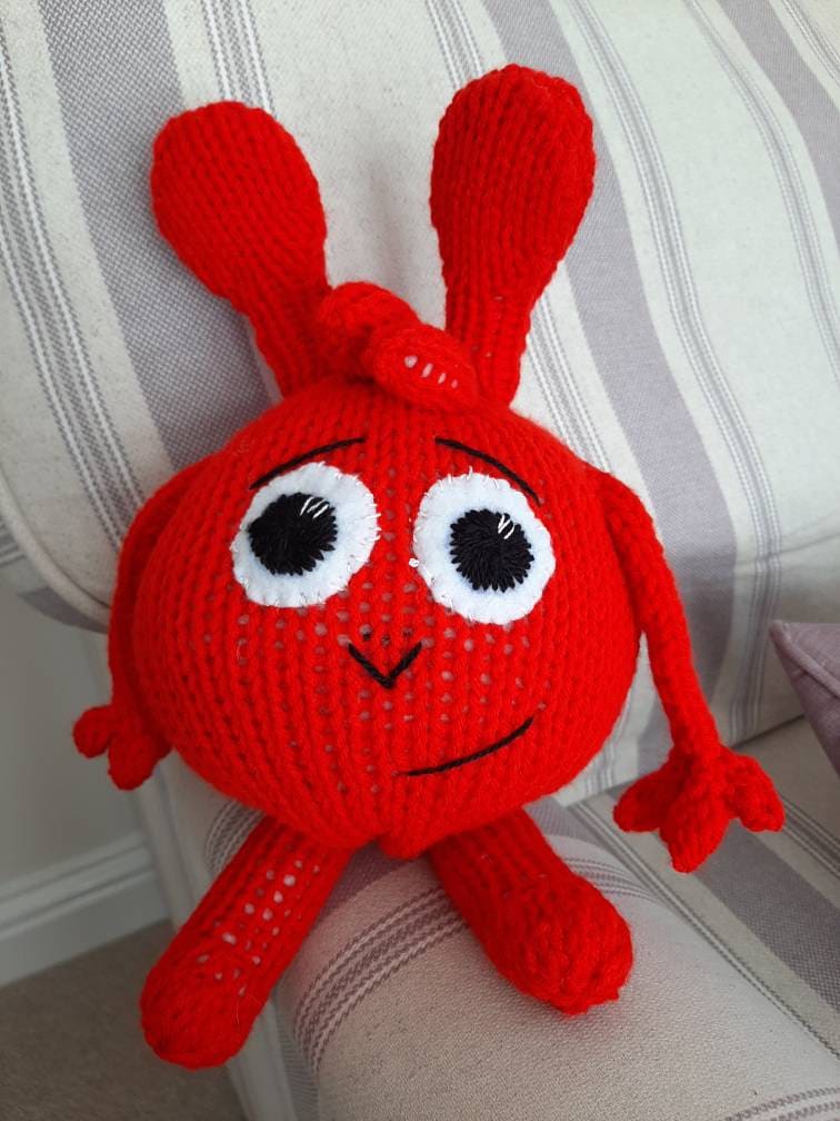 My Magic Pet Morphle Inspired Morphle Plush Hand Knitted Soft - Etsy