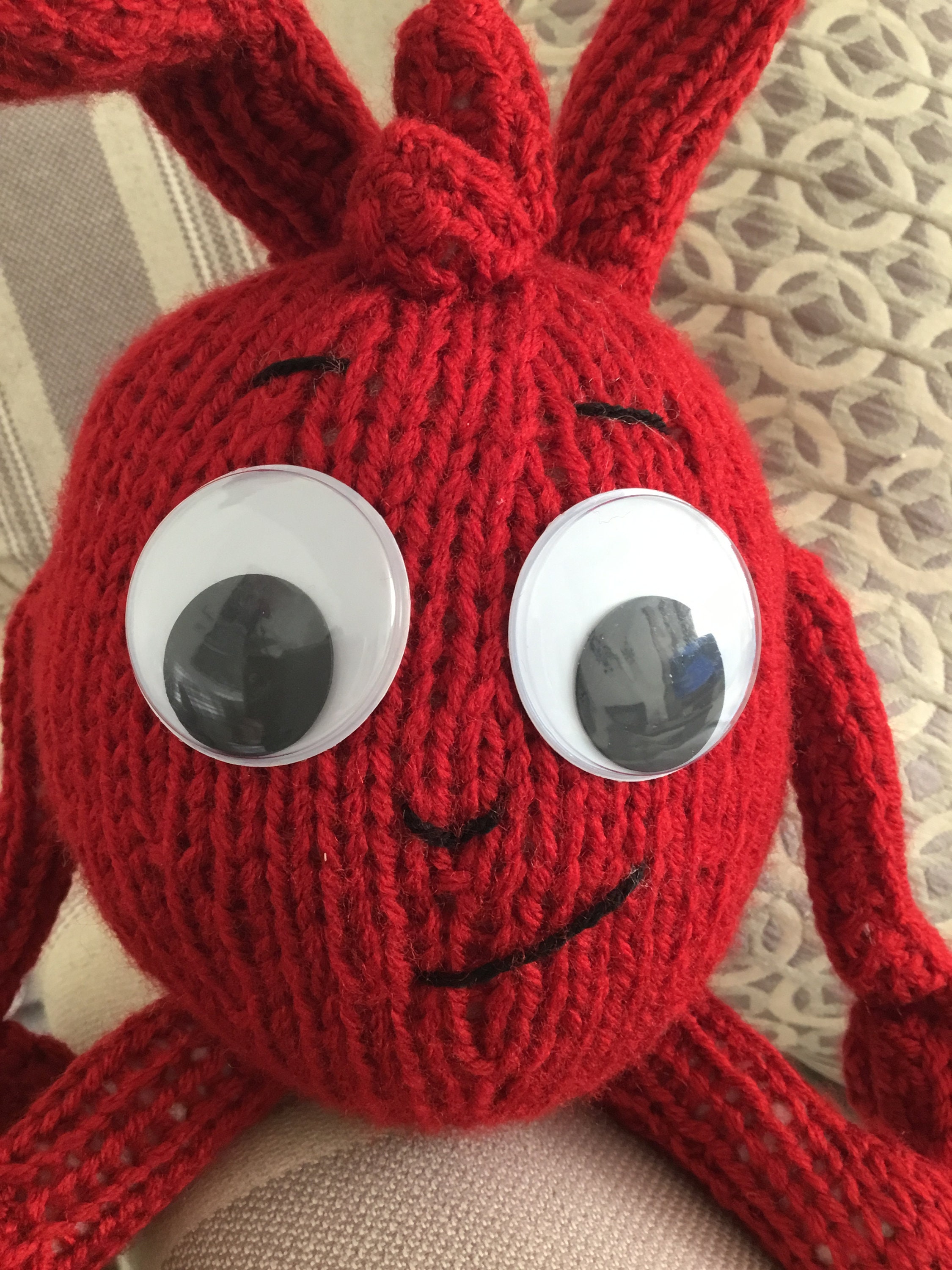 My Magic Pet Morphle Inspired Morphle Plush Hand Knitted Soft - Etsy