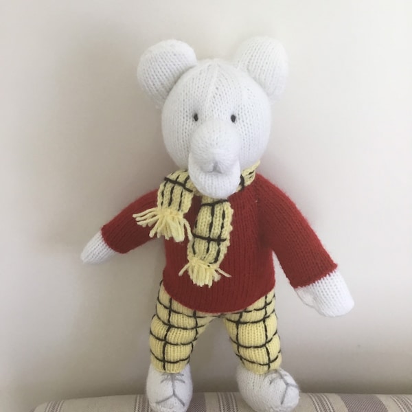 Rupert Bear Scarf - Etsy UK