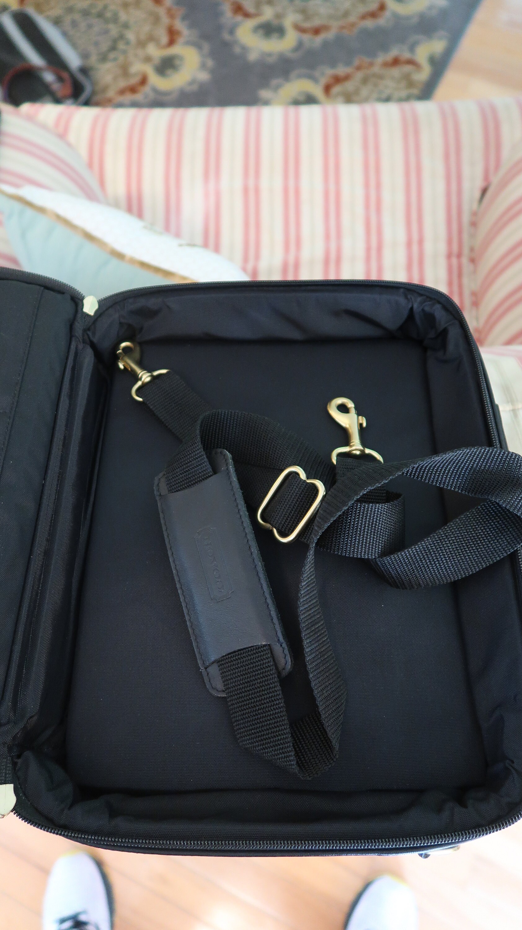 Vintage Coach Laptop Tablet Bag Briefcase W/ Hangtag Black With ...