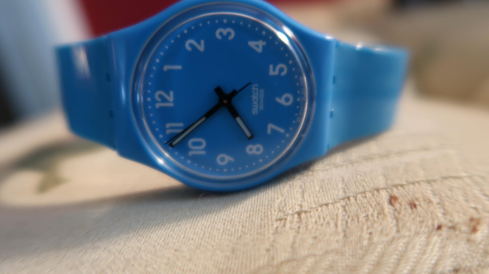 Vintage Light Blue Swatch Watch - 2009 Blue Swiss Swatch Watch for Men ...