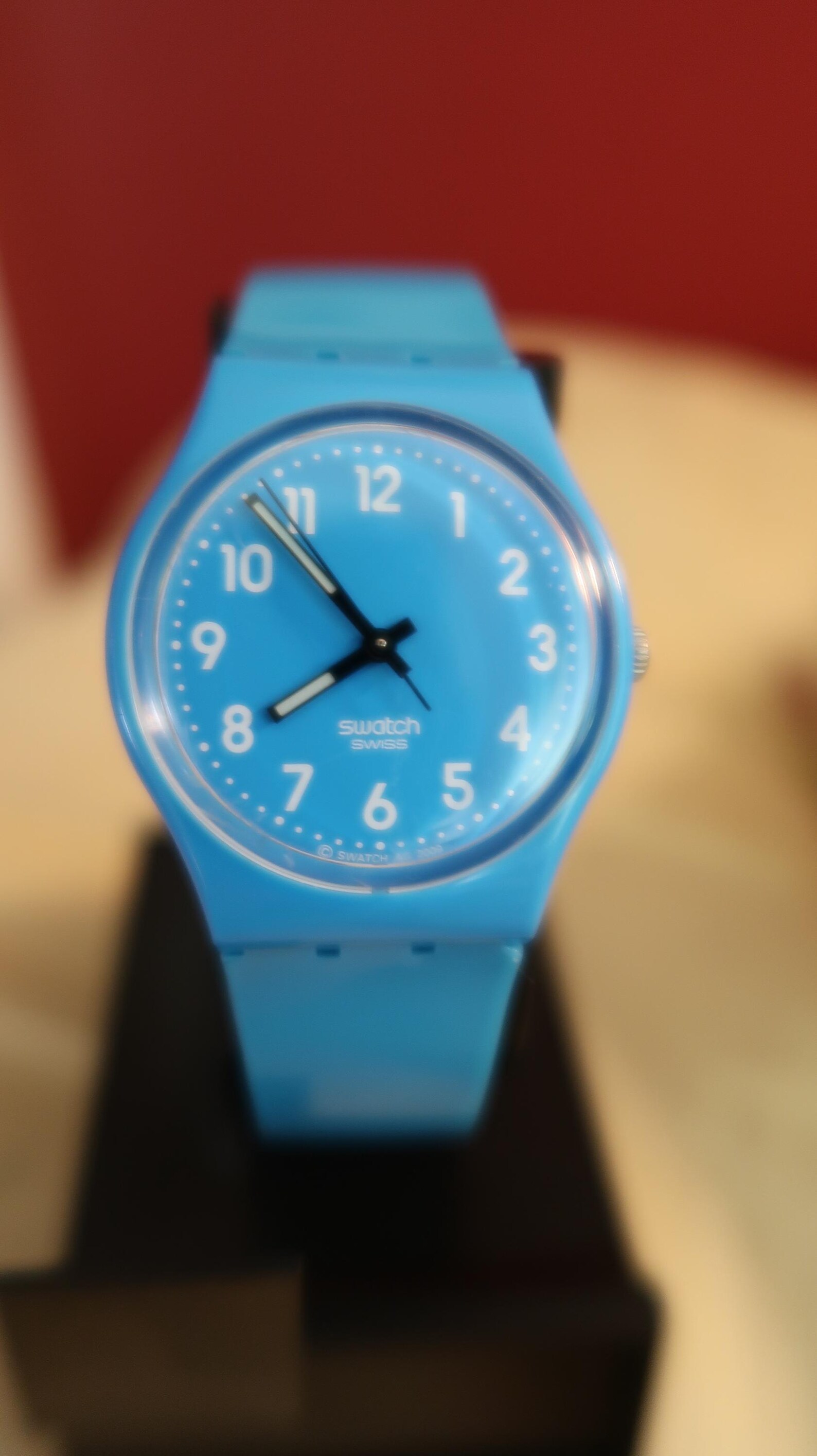 Vintage Light Blue Swatch Watch - 2009 Blue Swiss Swatch Watch for Men ...