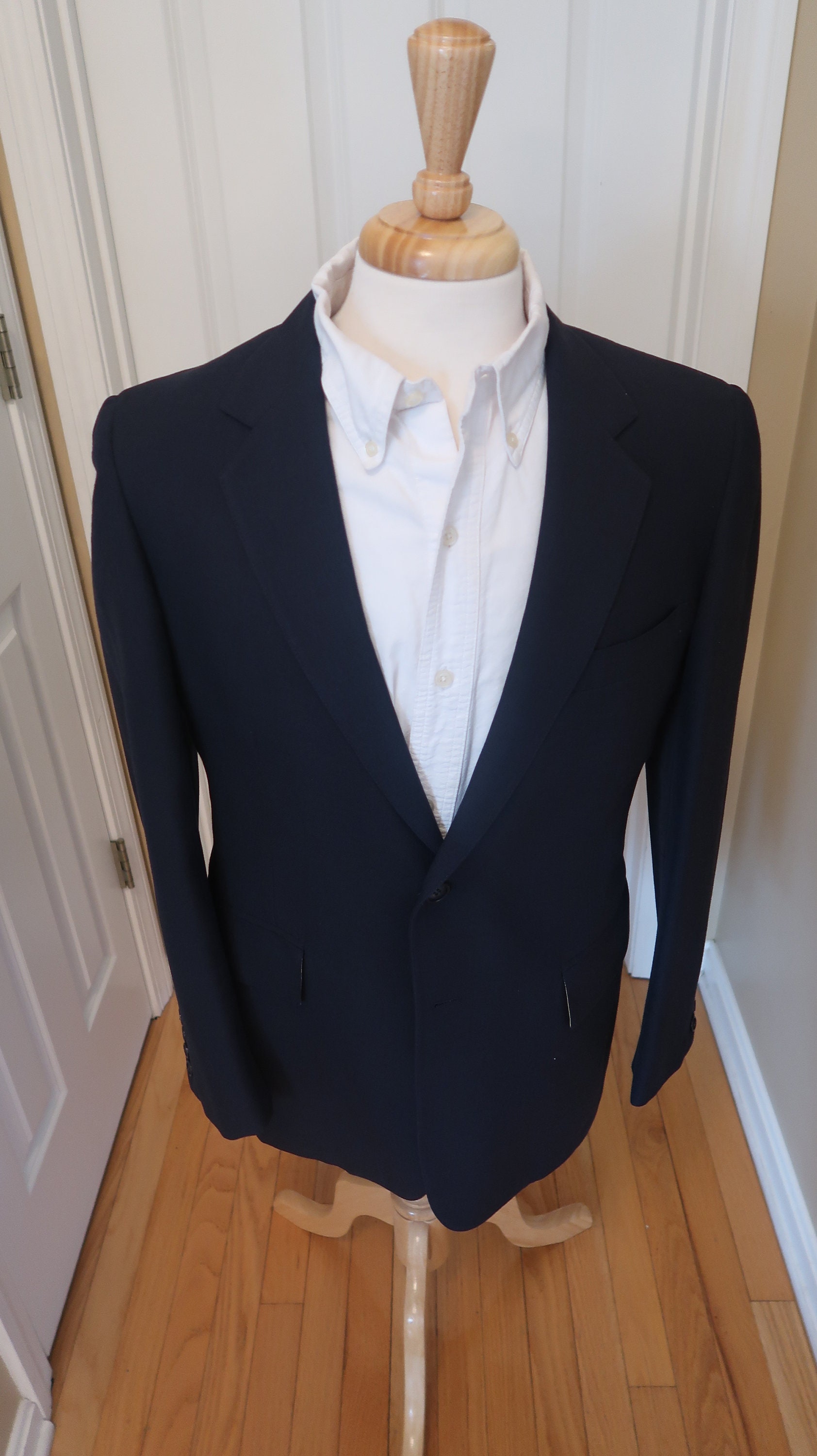 Vintage 40 Short unmarked Hopsack Fabric Classic Fit Blazer - Etsy