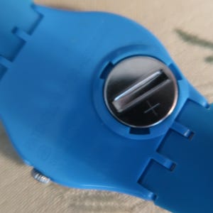 Vintage Light Blue Swatch Watch - 2009 Blue Swiss Swatch Watch for Men ...