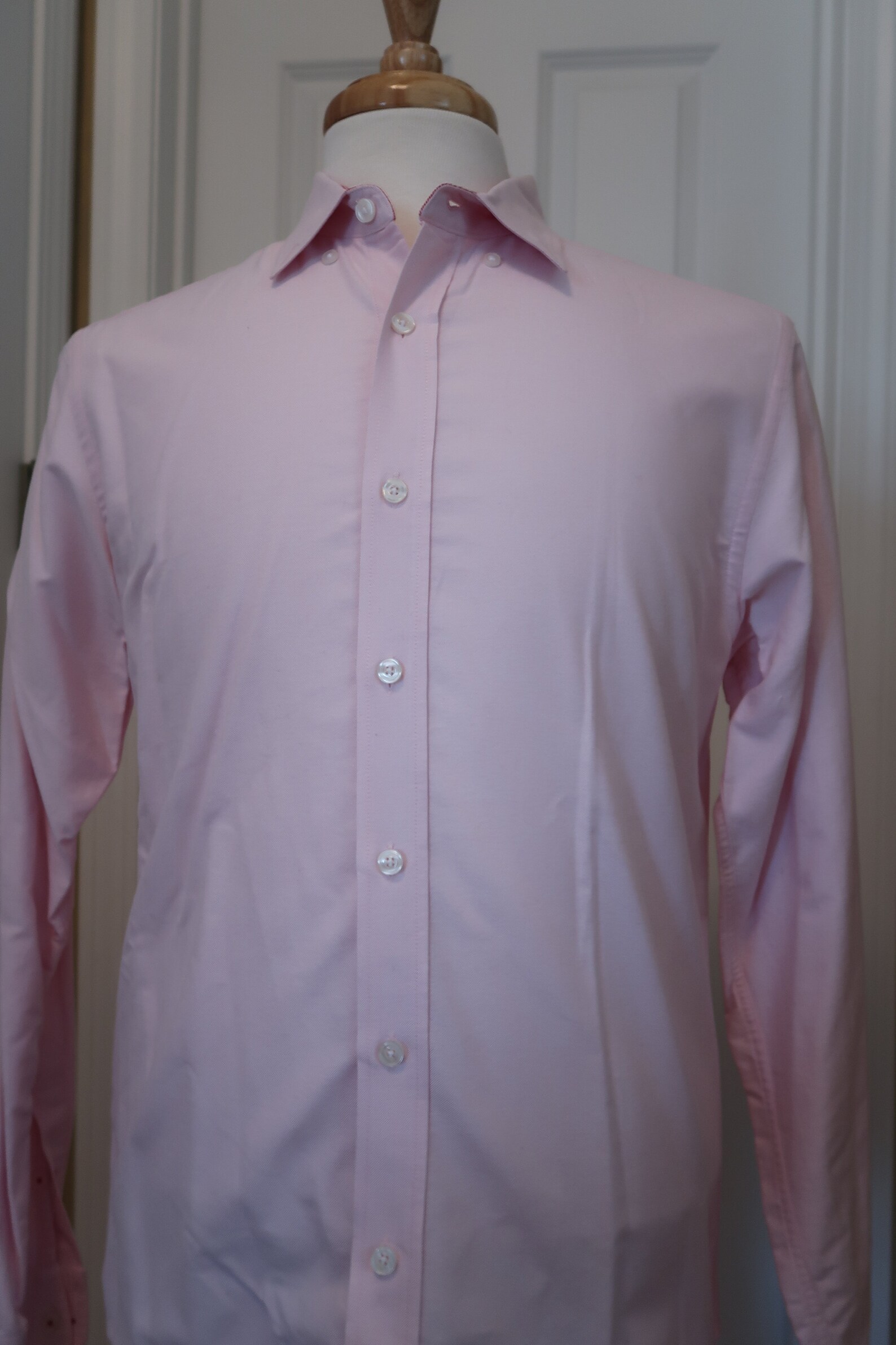 Classic Pink Heavy-weight Oxford - Mens Size Medium / Slim Fit ...