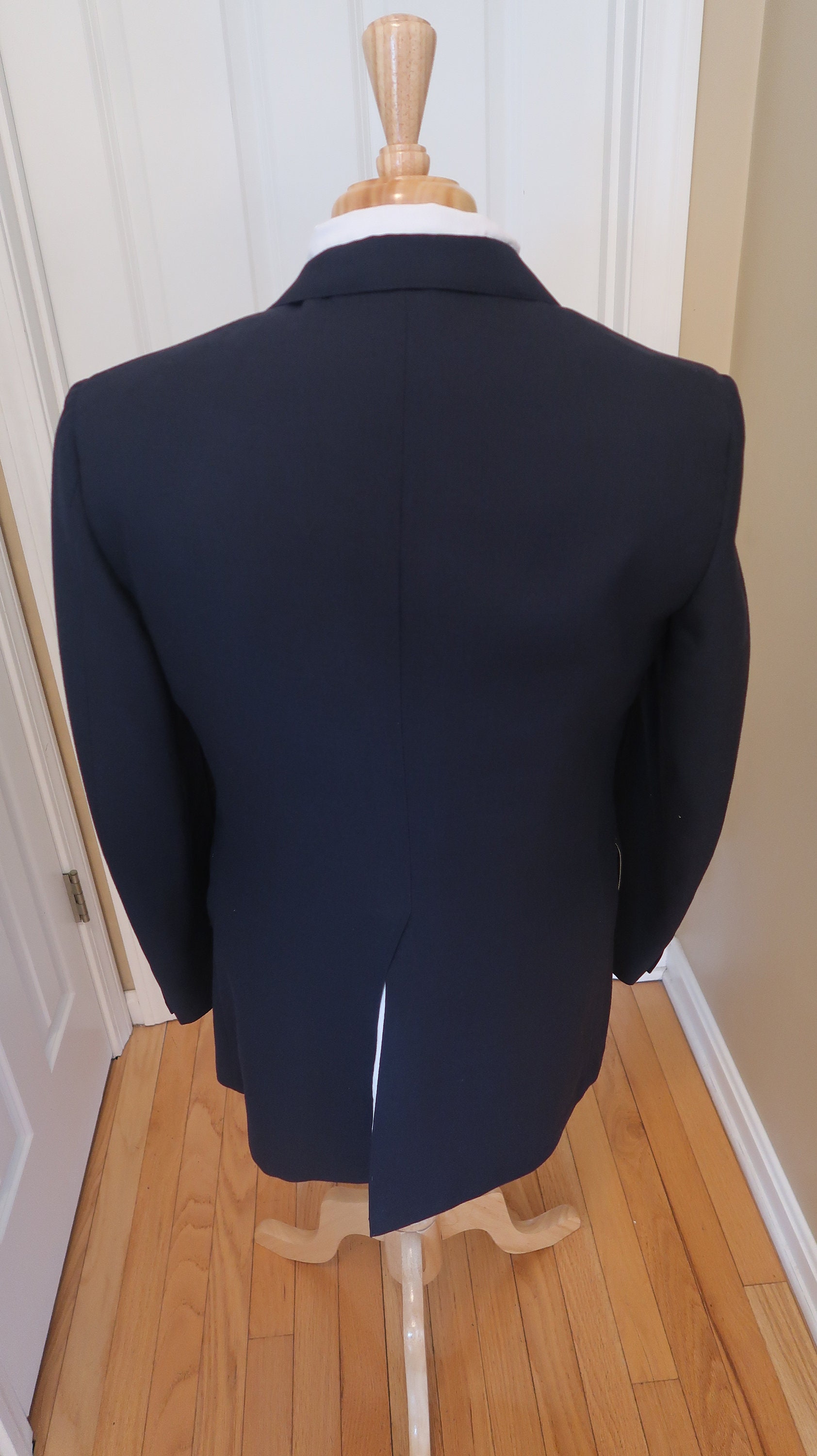 Vintage 40 Short (unmarked) Hopsack Fabric Classic Fit Blazer - Like ...
