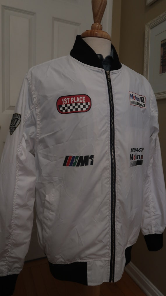 BMW Race Jacket inspired Bleecker and Mercer Mens XL … - Gem
