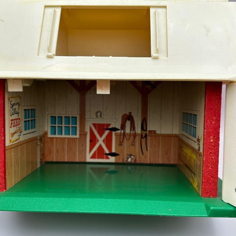 Fisher-price Vintage 80s Family Farm Play Set With Animals Barn Silo ...