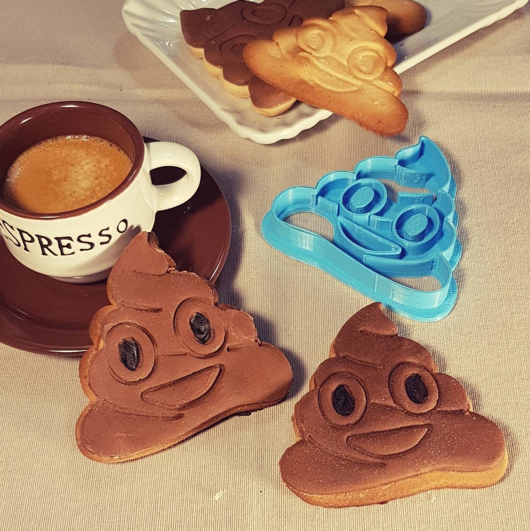 Cookie Cutter Poo Emoji Formina Cutter Biscuits Emoticon Poop - Etsy