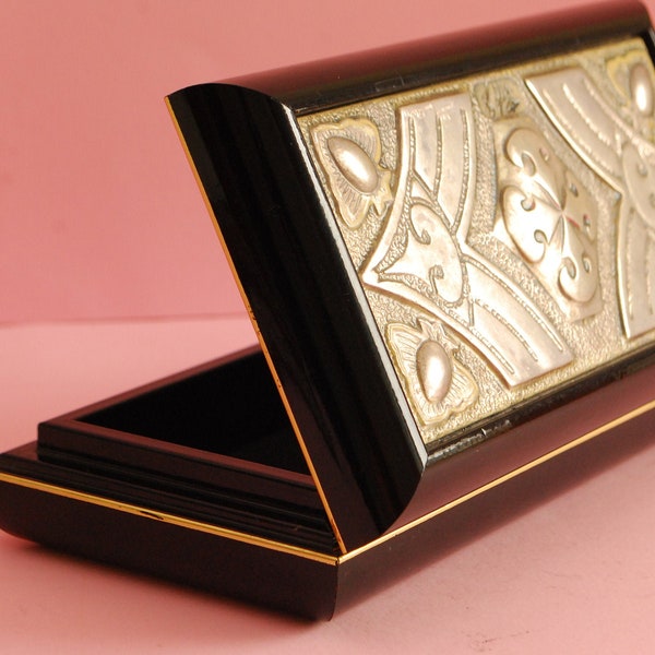 Black Lacquer Box - Etsy