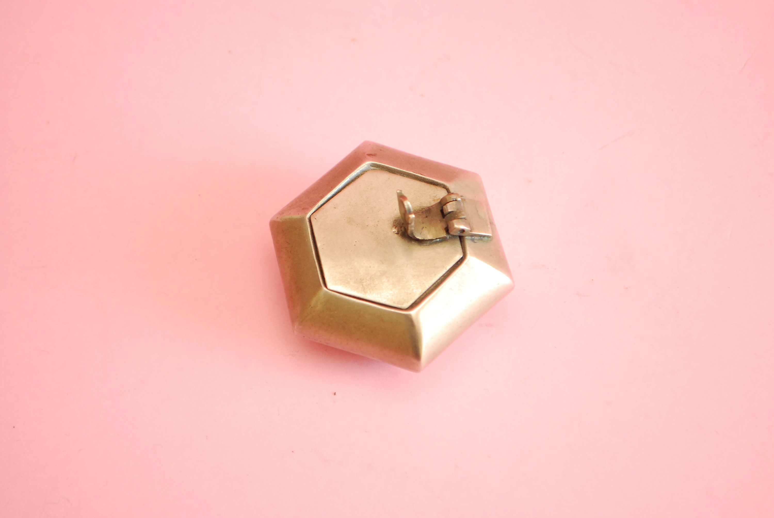 Vintage Pewter Pocket Ashtray Art Deco Antique Small - Etsy