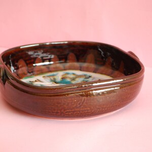 Antique Fruit Bowl, Vintage Dish, Vintage Vide Poche, Stoneware Dish ...