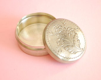 Pewter Jewelry Box - Etsy