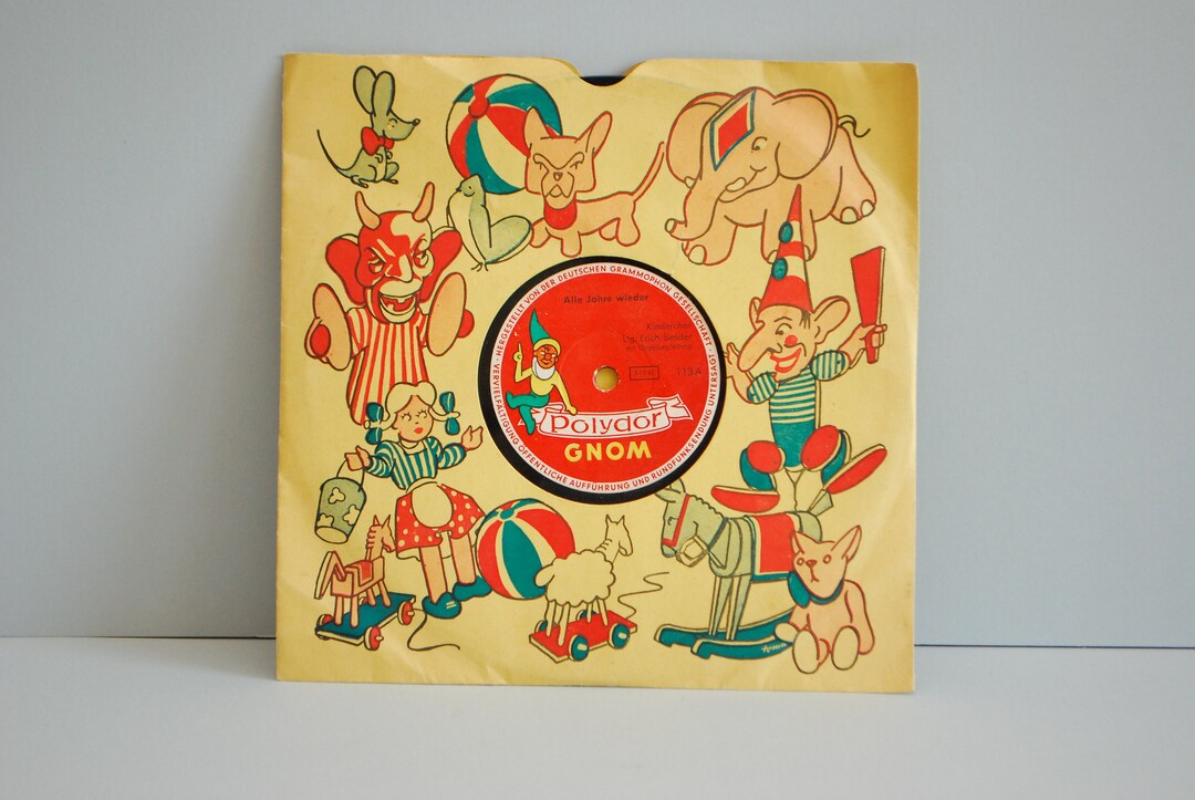 Very Rare Phonograph Record 78 RPM 8" | 8 Inches Grafonola Record ...